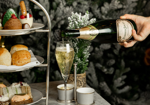 Dalloway Terrace in The Bloomsbury Hotel | Instagrammable Afternoon Tea ...